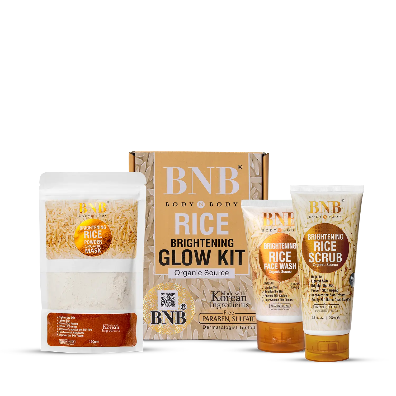 Best Rice Extract Facial Kit for Bright & Glow Skin in Pakistan